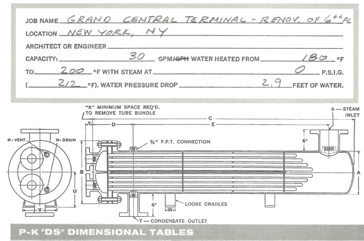 Grand Central Terminal | Lawrence Lowy Heat Trace Cable Water Heaters ...